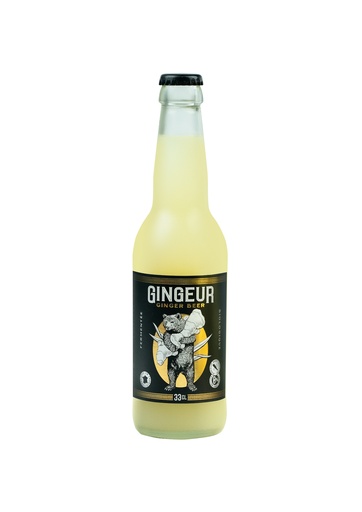 Ginger beer bio Gingeur 33 cl, grossiste pour épicerie fine